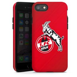 DeinDesign iPhone SE (2020) Handy Panzer Handyh&uuml;lle robuste Outdoor H&uuml;lle Schutzh&uuml;lle matt 1. Fc K&ouml;ln Effzeh Official Licensed Product Tough Case