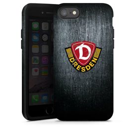 DeinDesign iPhone SE (2020) Handy Panzer Handyh&uuml;lle robuste Outdoor H&uuml;lle Schutzh&uuml;lle matt Sg Dynamo Dresden Official Licensed Product Sgd Tough Case