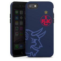 DeinDesign iPhone SE (2020) Handy Panzer Handyh&uuml;lle robuste Outdoor H&uuml;lle Schutzh&uuml;lle matt 1. Fc Kaiserslautern Logo 1. Fck Tough Case