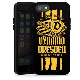 DeinDesign iPhone SE (2020) Handy Panzer Handyh&uuml;lle robuste Outdoor H&uuml;lle Schutzh&uuml;lle matt Sgd Statement Sg Dynamo Dresden Tough Case