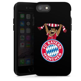 DeinDesign iPhone SE (2020) Handy Panzer Handyh&uuml;lle robuste Outdoor H&uuml;lle Schutzh&uuml;lle matt Fc Bayern M&uuml;nchen Official Licensed Product Bernie Tough Case