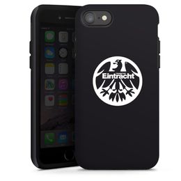 DeinDesign iPhone SE (2020) Handy Panzer Handyh&uuml;lle robuste Outdoor H&uuml;lle Schutzh&uuml;lle matt Eintracht Frankfurt Logo Eagle Tough Case