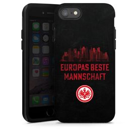 DeinDesign iPhone SE (2020) Handy Panzer Handyh&uuml;lle robuste Outdoor H&uuml;lle Schutzh&uuml;lle matt Merchandise European Cup Eintracht Frankfurt Tough Case