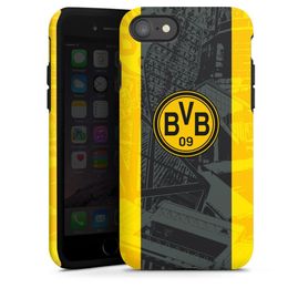 DeinDesign iPhone SE (2020) Handy Panzer Handyh&uuml;lle robuste Outdoor H&uuml;lle Schutzh&uuml;lle matt Bvb Stadium Borussia Dortmund Tough Case
