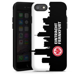 DeinDesign iPhone SE (2020) Handy Panzer Handyh&uuml;lle robuste Outdoor H&uuml;lle Schutzh&uuml;lle matt Official Licensed Product Sge Eintracht Frankfurt Tough Case