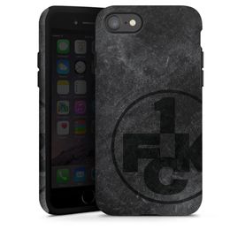 DeinDesign iPhone SE (2020) Handy Panzer Handyh&uuml;lle robuste Outdoor H&uuml;lle Schutzh&uuml;lle matt Concrete 1. Fck 1. Fc Kaiserslautern Tough Case