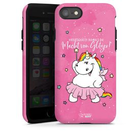 DeinDesign iPhone SE (2022) Handy Panzer Handyh&uuml;lle robuste Outdoor H&uuml;lle Schutzh&uuml;lle matt Pummeleinhorn Pummel & Friends Official Licensed Product Tough Case