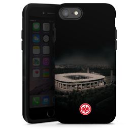 DeinDesign iPhone SE (2020) Handy Panzer Handyh&uuml;lle robuste Outdoor H&uuml;lle Schutzh&uuml;lle matt Eintracht Frankfurt Official Licensed Product Stadium Tough Case