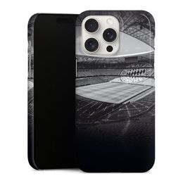 DeinDesign iPhone 15 Pro Max Handy Premium Case Smartphone Handyh&uuml;lle Schutzh&uuml;lle gl&auml;nzend Stadium Fcb Fc Bayern M&uuml;nchen Premium Case