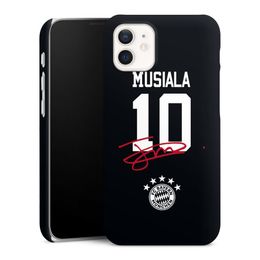 DeinDesign iPhone 12 mini Handy Premium Case Smartphone Handyh&uuml;lle Schutzh&uuml;lle matt Jamal Musiala Fcb Fc Bayern M&uuml;nchen Premium Case
