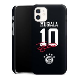 DeinDesign iPhone 12 mini Handy Premium Case Smartphone Handyh&uuml;lle Schutzh&uuml;lle gl&auml;nzend Jamal Musiala Fcb Fc Bayern M&uuml;nchen Premium Case