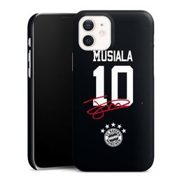 DeinDesign iPhone 12 Handy Premium Case Smartphone Handyh&uuml;lle Schutzh&uuml;lle matt Jamal Musiala Fcb Fc Bayern M&uuml;nchen Premium Case
