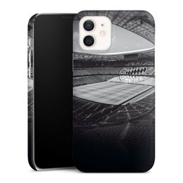 DeinDesign iPhone 12 Handy Premium Case Smartphone Handyh&uuml;lle Schutzh&uuml;lle matt Stadium Fcb Fc Bayern M&uuml;nchen Premium Case
