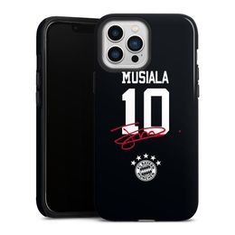 DeinDesign iPhone 13 Pro Max Handy Panzer Handyh&uuml;lle robuste Outdoor H&uuml;lle Schutzh&uuml;lle gl&auml;nzend Jamal Musiala Fcb Fc Bayern M&uuml;nchen Tough Case