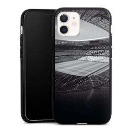 DeinDesign iPhone 12 mini Handy Silikon H&uuml;lle Case schwarz Handyh&uuml;lle Stadium Fcb Fc Bayern M&uuml;nchen