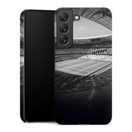 DeinDesign Galaxy S22 Handy Premium Case Smartphone Handyh&uuml;lle Schutzh&uuml;lle matt Stadium Fcb Fc Bayern M&uuml;nchen Premium Case