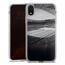 DeinDesign iPhone Xr Handy Silikon H&uuml;lle Case transparent Handyh&uuml;lle Stadium Fcb Fc Bayern M&uuml;nchen Silikon Case