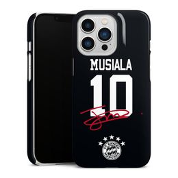 DeinDesign iPhone 13 Pro Handy Premium Case Smartphone Handyh&uuml;lle Schutzh&uuml;lle gl&auml;nzend Jamal Musiala Fcb Fc Bayern M&uuml;nchen Premium Case