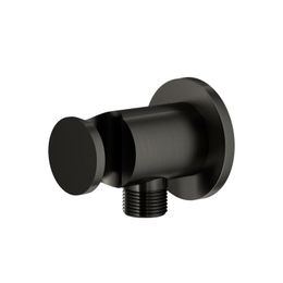 Mariner Metall-Wandanschlussbogen mit Brausehalter rund, WLS0300-GM,