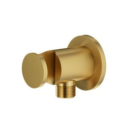 Mariner Metall-Wandanschlussbogen mit Brausehalter rund, WLS0300-OB,