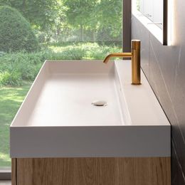 neoro n50 cube Waschtisch B: 120,5 T: 51,5 cm, BN0140WM,