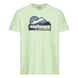 Camel Active T-Shirt mit Print Pistacchio (Größe: M)