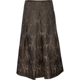 Reitmayer Jacquard-Rock mit Hirschen Braun/Beige (Gr&ouml;&szlig;e: 44)