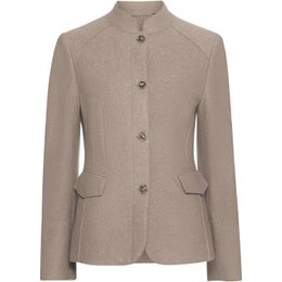 WHITE LABEL Stehkragenjacke Beige (Gr&ouml;&szlig;e: 36)