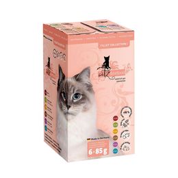 Catz Finefood Fillets Multipack Katzen-Nassfutter getreidefrei 6x85g