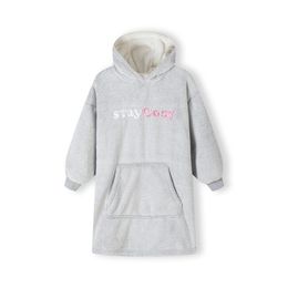 MINOTI Sweatshirt M&auml;dchen Gr&ouml;&szlig;e 98/104 grau / pink / wei&szlig;