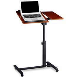 Relaxdays Laptoptisch, Notebook Ständer, Rot