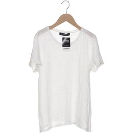 Hallhuber T-Shirt Damen Größe M Second Hand weiß