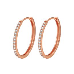 Hey Happiness Ohrringe 'Big Sparkle' Damen Gr&ouml;&szlig;e One Size rosegold