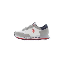 U.S. Polo Assn. Sneaker Herren Gr&ouml;&szlig;e 45 navy / grau / rot / wei&szlig;