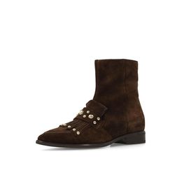 Manfield Stiefelette Damen Größe 41 braun Winterschuhe