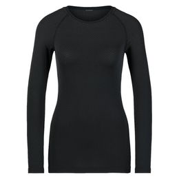 Odlo Performance Light Eco BL Top Crew Neck L/S Bekleidung Damen schwarz
