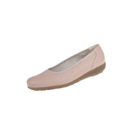 Natural Feet Damen Ballerina "Celine", Gr. 44, braun, Leder, Schuhe, mit stoßabfedernder Laufsohle