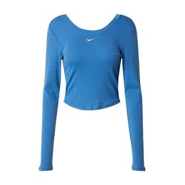 Nike Sportswear Shirt Damen Gr&ouml;&szlig;e S blau / offwhite