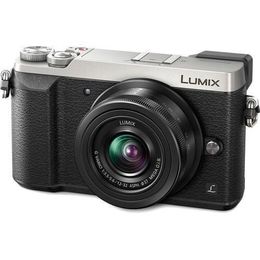 Lumix DC-GX9 - Schwarz/Grau + Panasonic Lumix G 25mm f/1.7 + Lumix G Vario 12-32mm f/3.5-5.6 ASPH. + Lumix Vario G 35-100mm f/4.0-5.6 ASPH. f/1.7 + f/