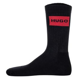 Hugo Socken Herren Größe 39/42 rot / schwarz