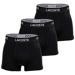 Lacoste Boxershorts Herren Größe L schwarz / weiß