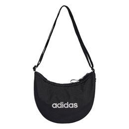 adidas Sportswear Schultertasche 'Linear Essentials' Damen Größe One Size schwarz / silber