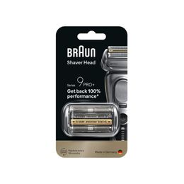 Braun Ersatzscherkopf für Elektrische Rasierer für Männer "96M" in Silber matt | Gr.: onesize