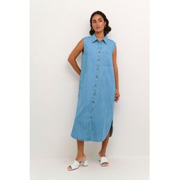 Kaffe Kleid KAlouise Loose fit in Medium Blue Chambray | Gr.: 40