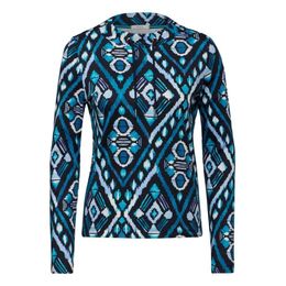 Cecil Langarmshirt in deep charcoal grey | Gr.: XL