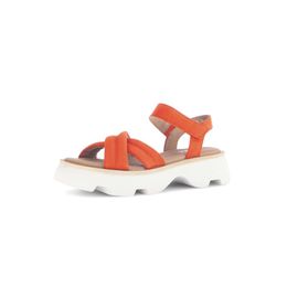 Gabor Riemchensandalen in orange | Gr.: 38