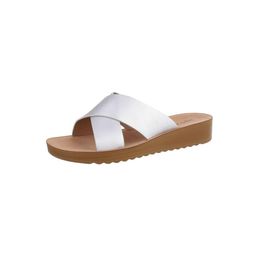 Ital-Design Sandale & Sandalette in Silber | Gr.: 36