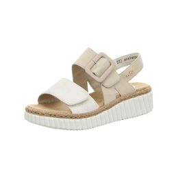 Rieker Sandaletten in beige | Gr.: 38
