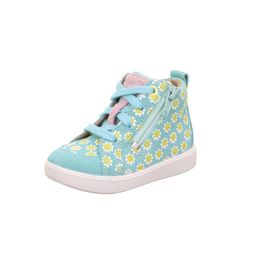 Superfit Sneaker High SUPIES in Hellgr&uuml;n/Gelb | Gr.: 24