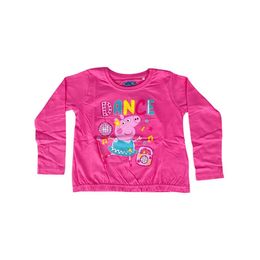 Langarmshirt Peppa Pig in Pink | Gr.: 92
